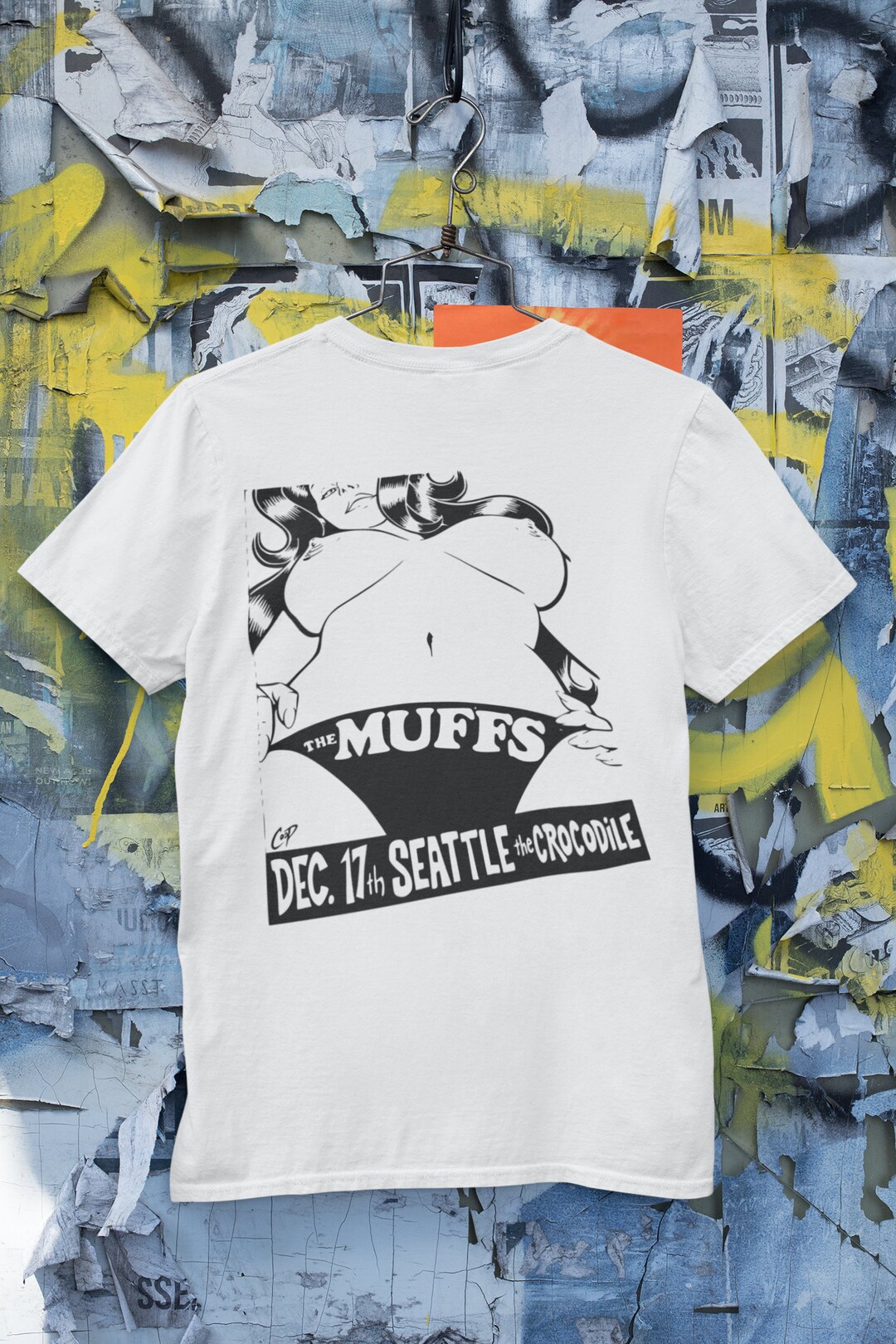 The Muffs White T Shirt - Etsy