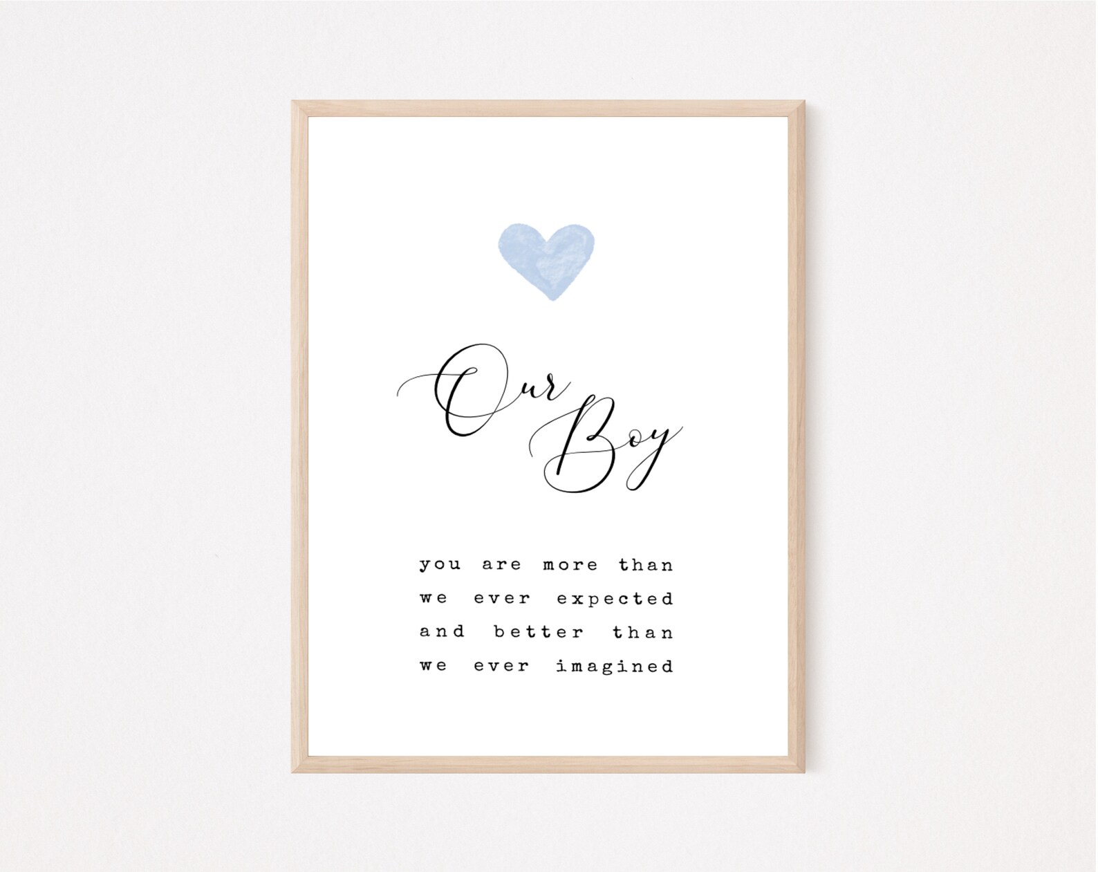 Our Boy, Baby Boy Quotes, Baby Boy Nursery, Nursery Wall Art, Boy ...