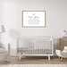 Hold Her a Little Longer Horizontal Quote, Horizontal Baby Girl Nursery ...