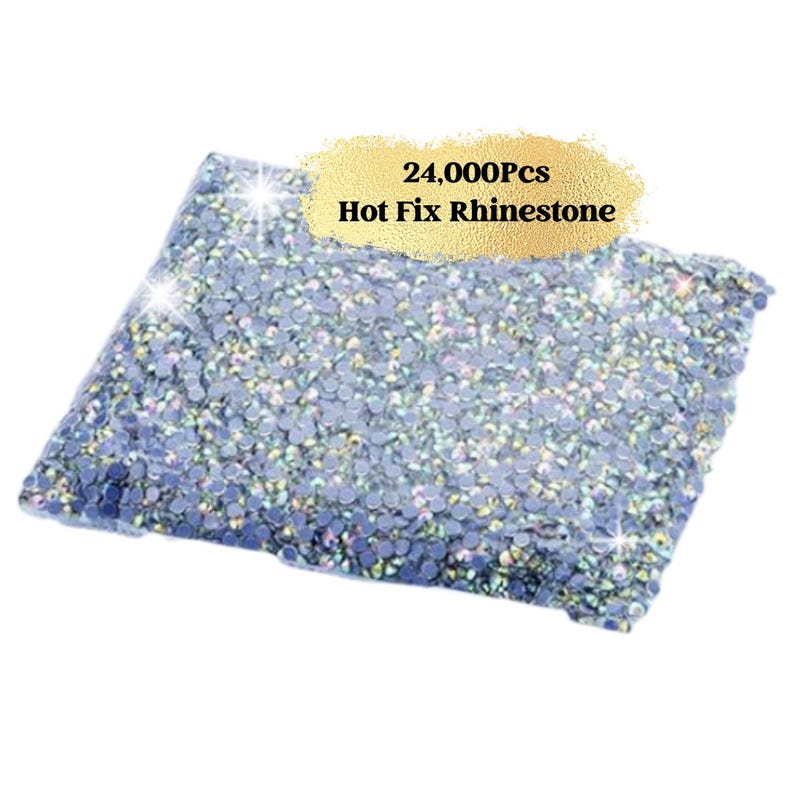 1440pcs Hotfix Rhinestones Flatback Crystal Rhinestones for Crafts ...