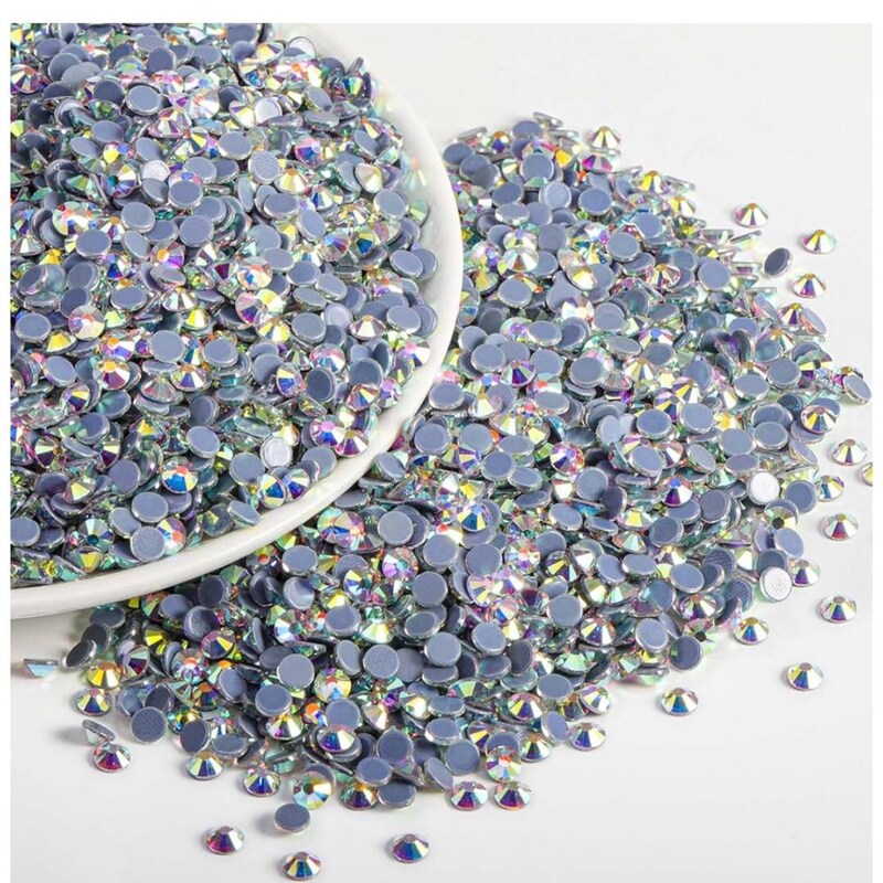 Clear Ab Hotfix Rhinestones - Etsy