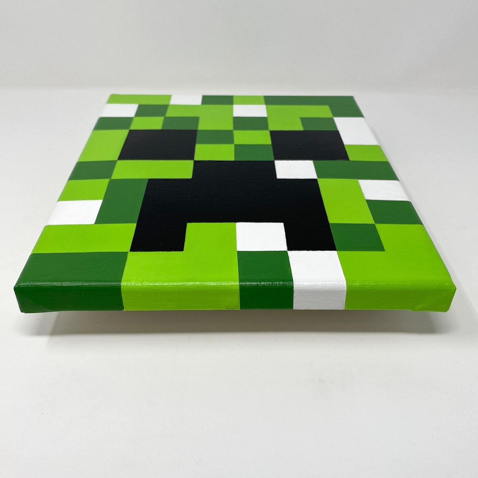 Minecraft Creeper Canvas Painting - Etsy