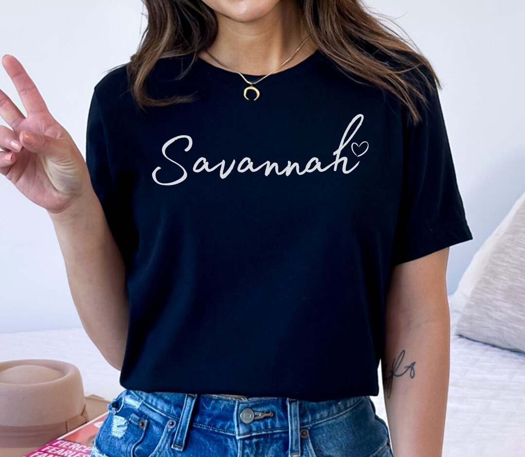 Savannah Shirt, Savannah Georgia T-shirt, Cute Savannah Bachelorette ...
