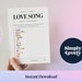 Bridal Shower Love Song Emoji Pictionary Game | Modern Shower Games ...