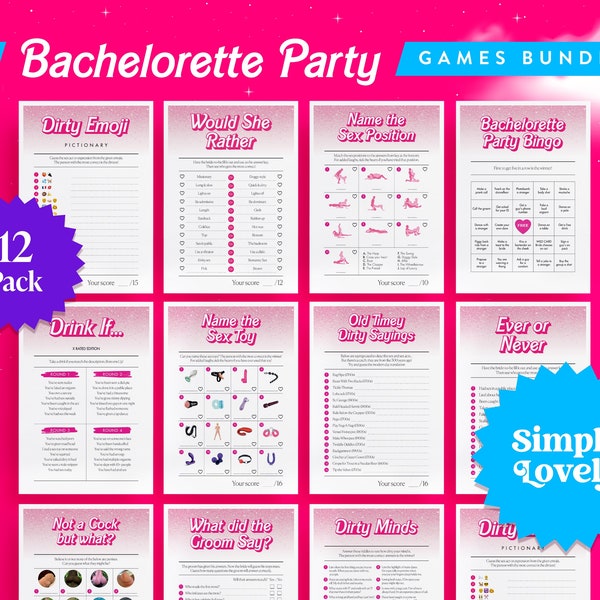 Bachelorette Games - Etsy