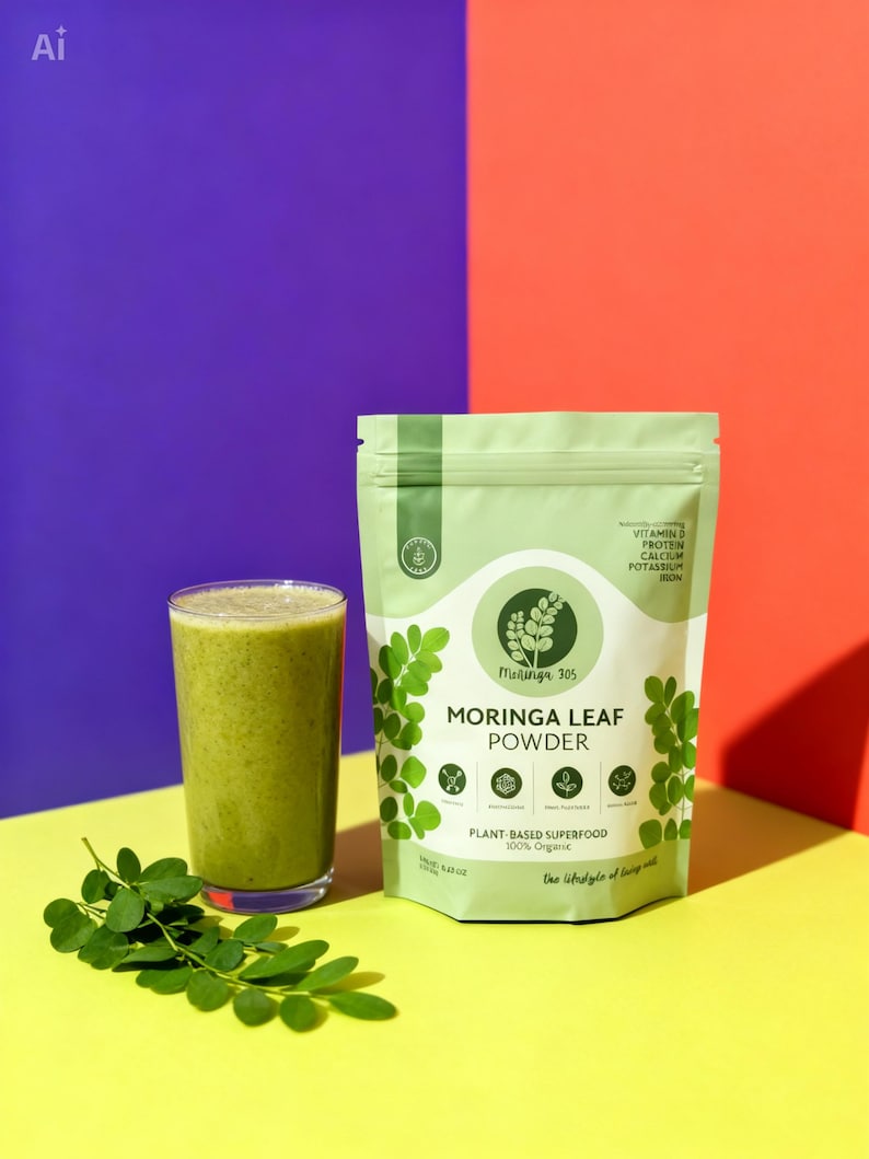 Organic Moringa Leaf Powder 150g | Ecuadorian Superfood | Natural ...