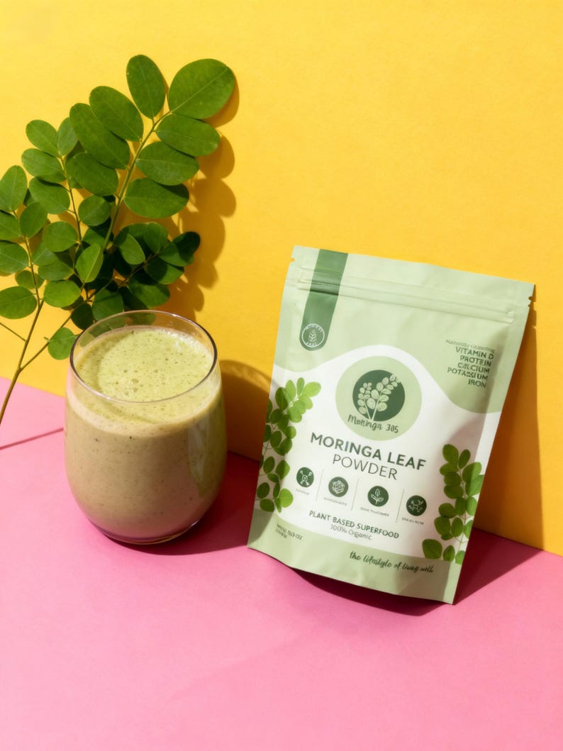Organic Moringa Leaf Powder 150g | Ecuadorian Superfood | Natural ...