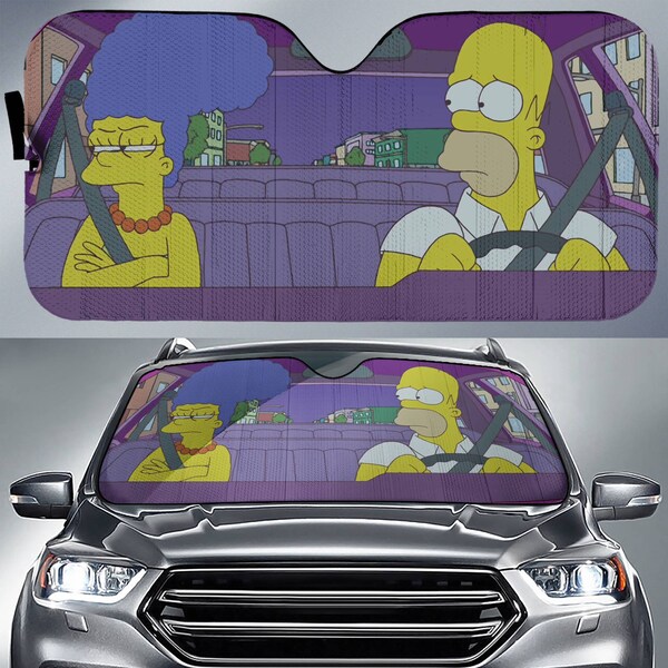 The Simpsons Sunshade - Etsy