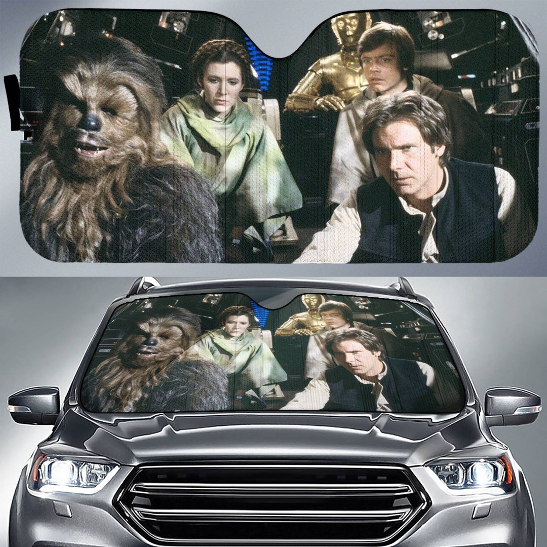Galaxy Edge Millennium Falcon Car Sunshade Car Sun Shade - Etsy