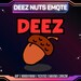 Animated Twitch Emote, Deez Nuts Emote, Cute Emote, Funny Twitch Emote ...
