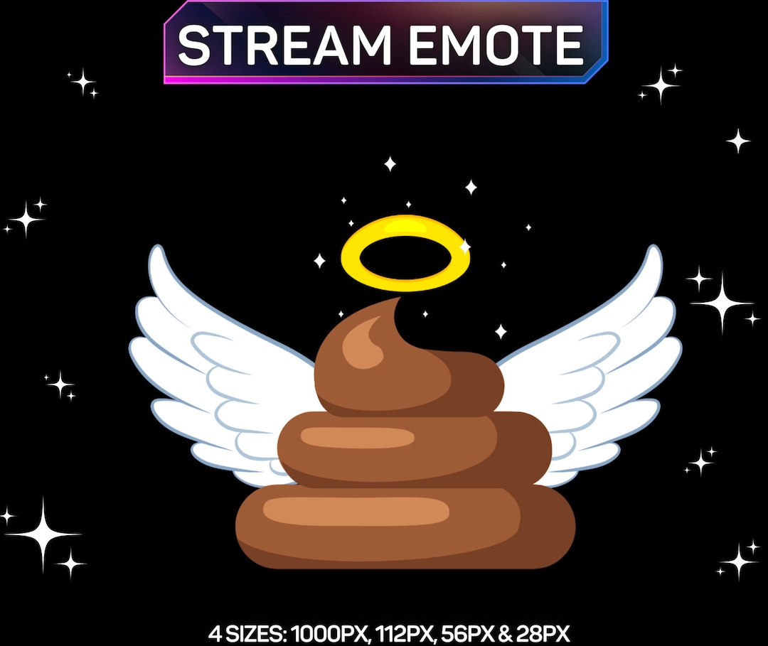 1 Twitch Emote, Holy Sht Emote, Funny Emote, Poop Emote, Funny Twitch ...