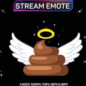 1 Twitch Emote, Holy Sht Emote, Funny Emote, Poop Emote, Funny Twitch ...