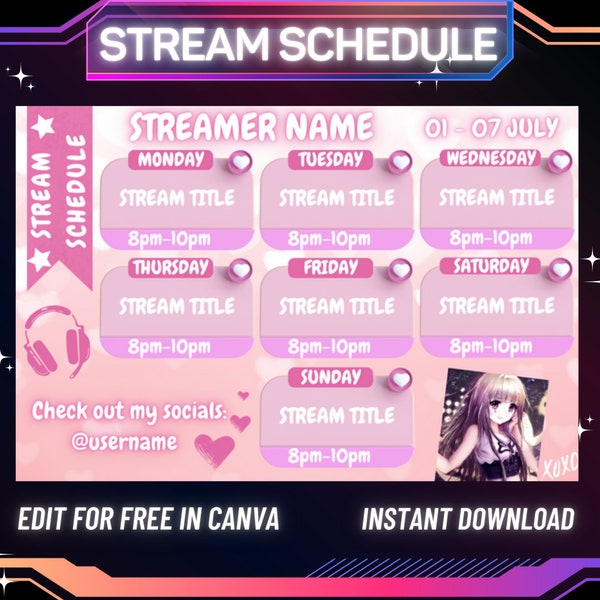 Discord Theme Template - Etsy