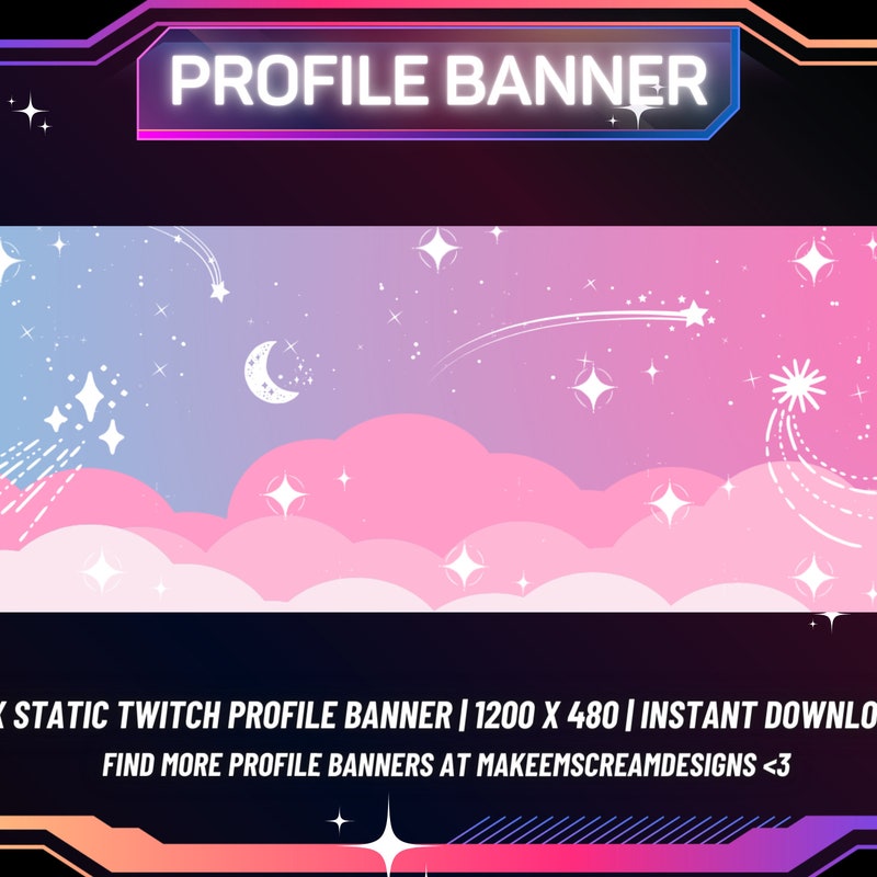 Streamer Banner - Etsy