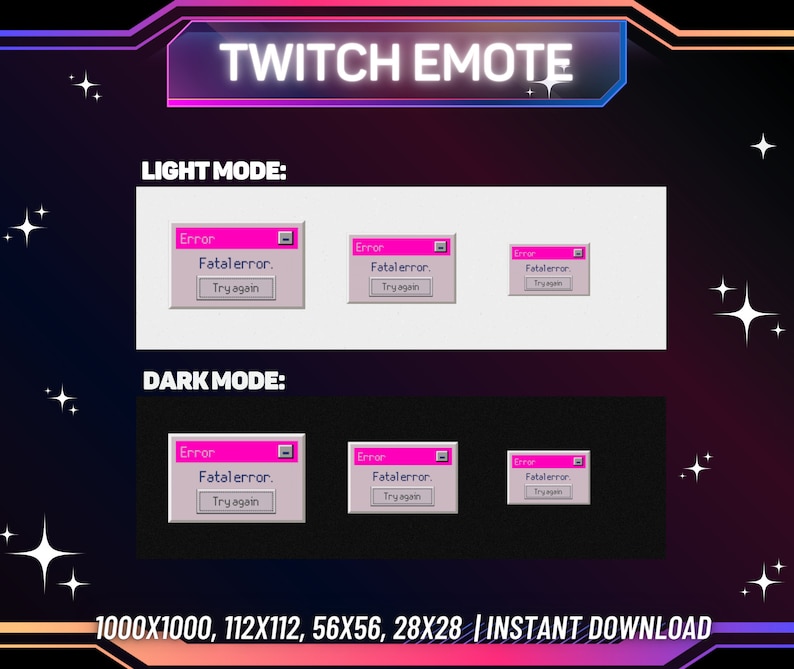 1 X Twitch Emote Discord Emote Kick Emote Youtube Emote - Etsy