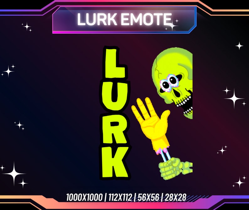 Animated Emote Lurk Twitch Emote Kick Emote Discord - Etsy Animated Emote Lurk Twitch Emote Kick Emote Discord - Etsy