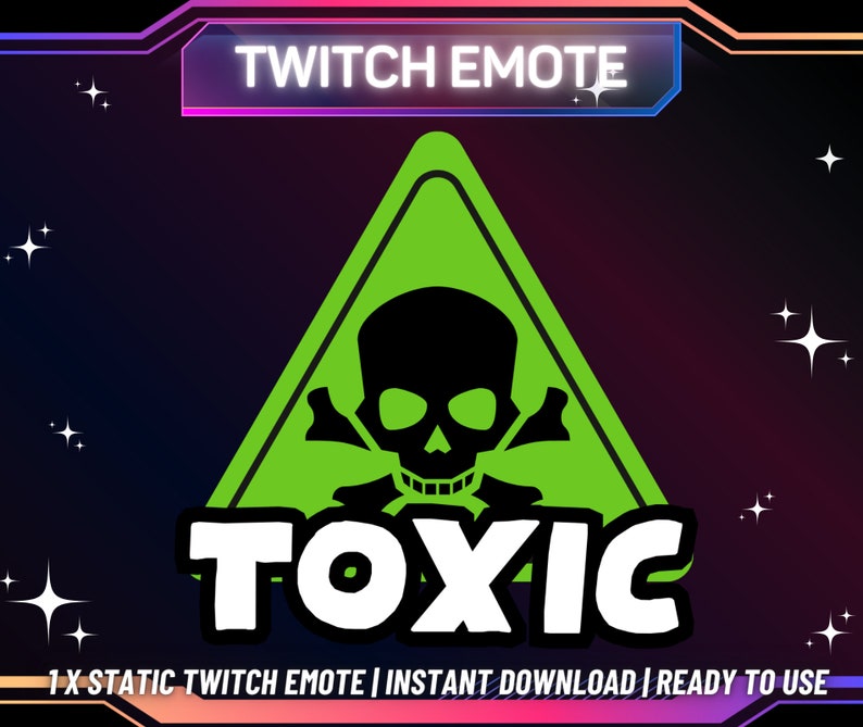 1 Twitch Emote | Toxic Twitch Emote | Kick Emote | Funny Emote | Cute ...