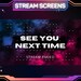 5 X ANIMATED Neon Stream Screens Animated Starting Soon Be Right Back Stream Offline Stream ...