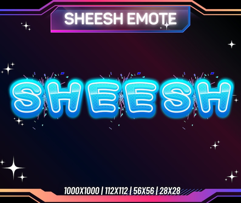 Animated Emotes SHEESH Twitch Emote Kick Emote Discord Emote Youtube ...