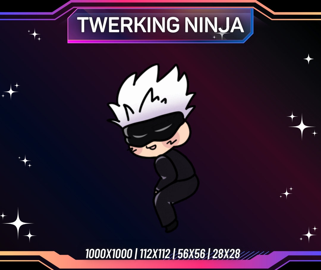 Animated Twitch Emote, Twerking Emote, Ninja Emote, Funny Twitch Emote ...