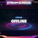 5 X ANIMATED Neon Stream Screens Animated Starting Soon Be Right Back Stream Offline Stream ...