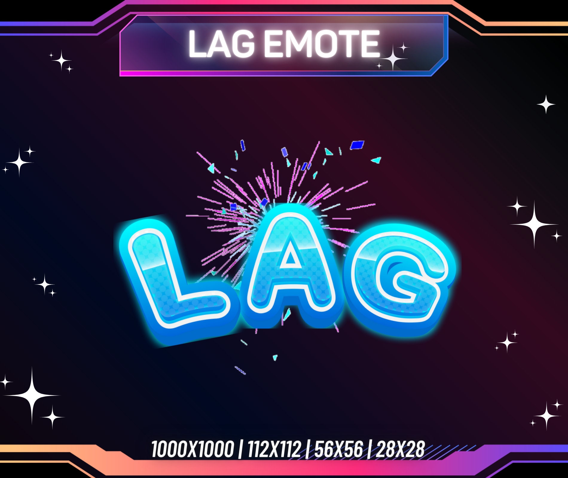 Animated Twitch Emote Lag Emote Text Emote Blue Twitch - Etsy Animated Twitch Emote Lag Emote Text Emote Blue Twitch - Etsy