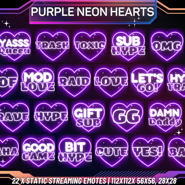 Twitch Emotes Transparent - Etsy UK