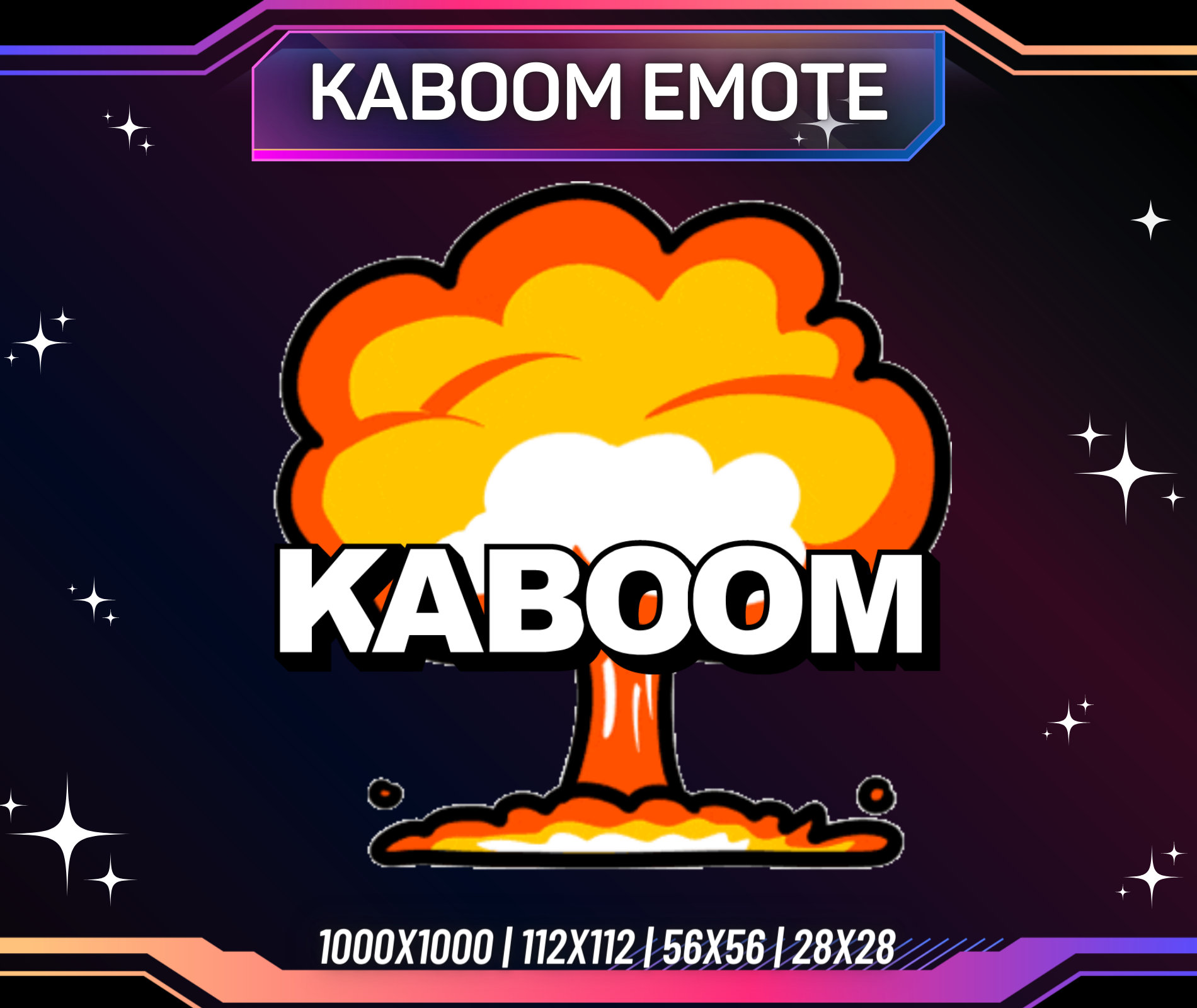 Kaboom Png