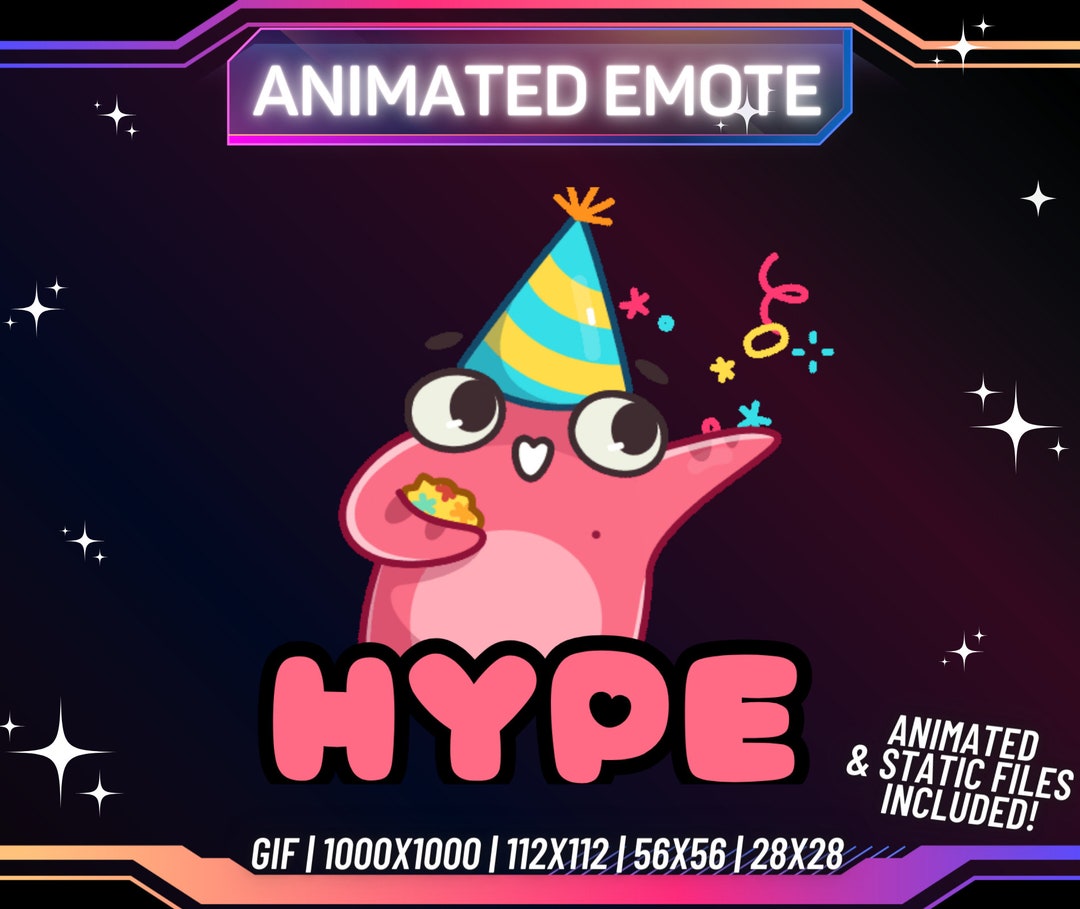 Animated Twitch Emote, Star Emote, Dancing Starfish Emote, Twitch Emote ...