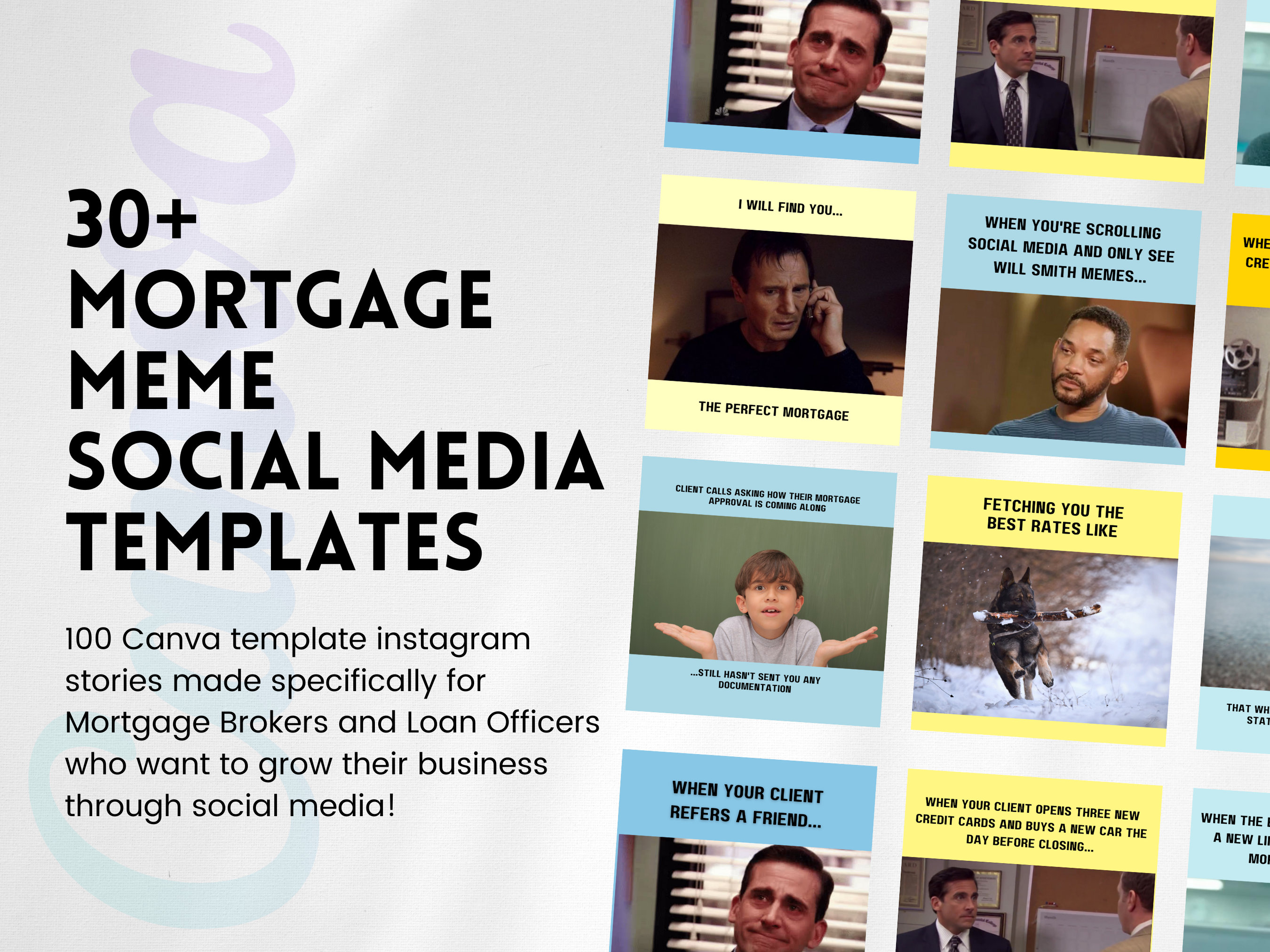 30 Funny Mortgage Memes Social Media - Etsy