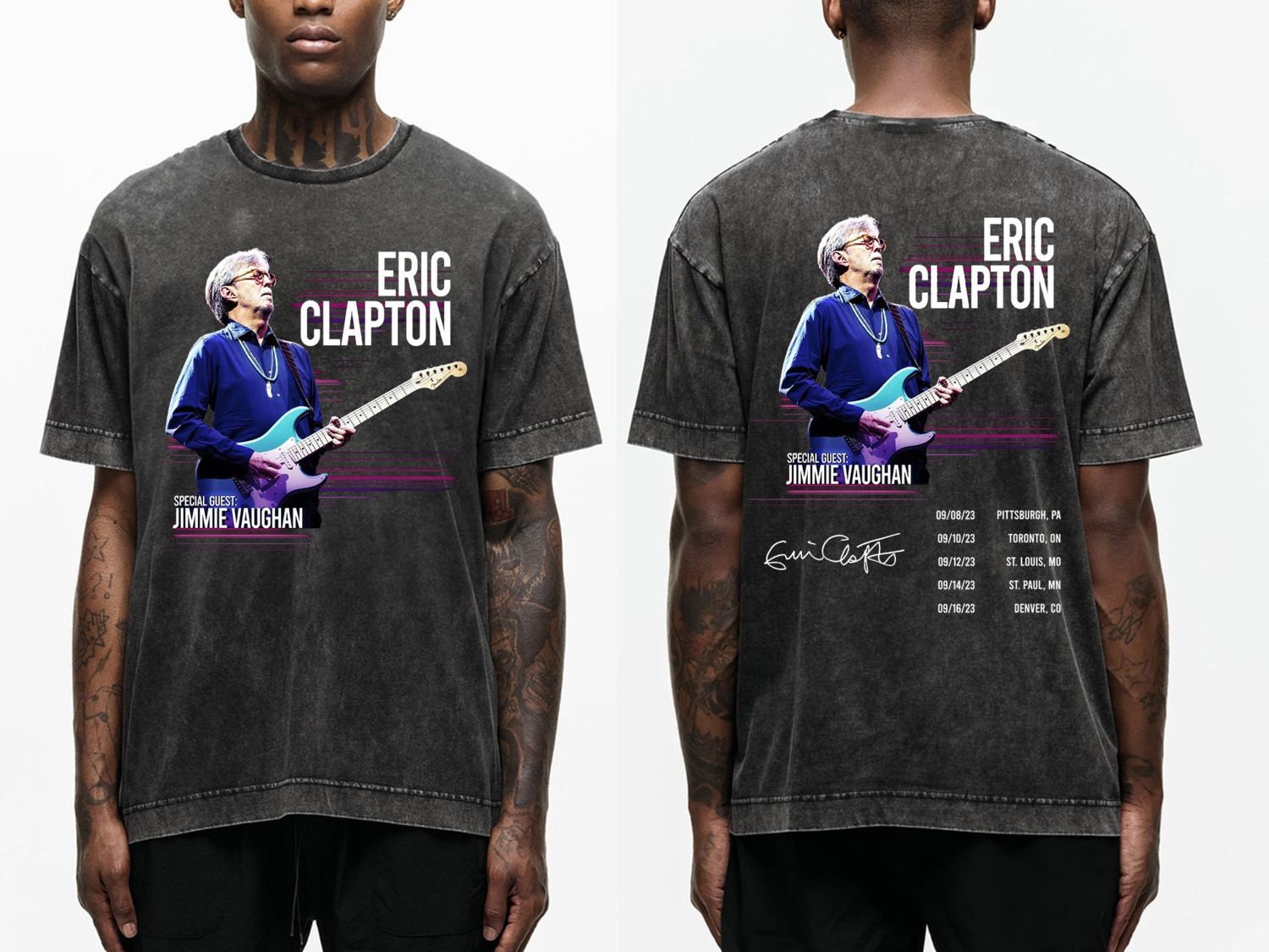 Eric Clapton 2023 Tour Shirt, Eric Clapton Fan Shirt, Eric Clapton 2023 ...