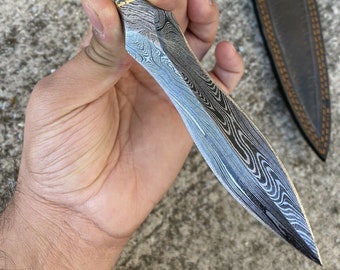 Hand Forged Dagger - Etsy