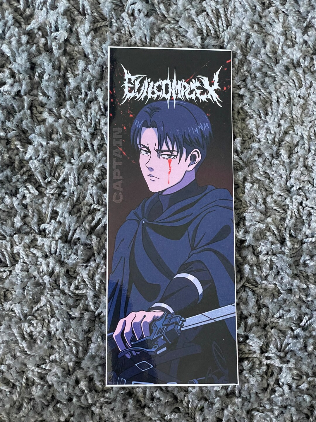 Captain Levi Box Slap Sticker - Etsy