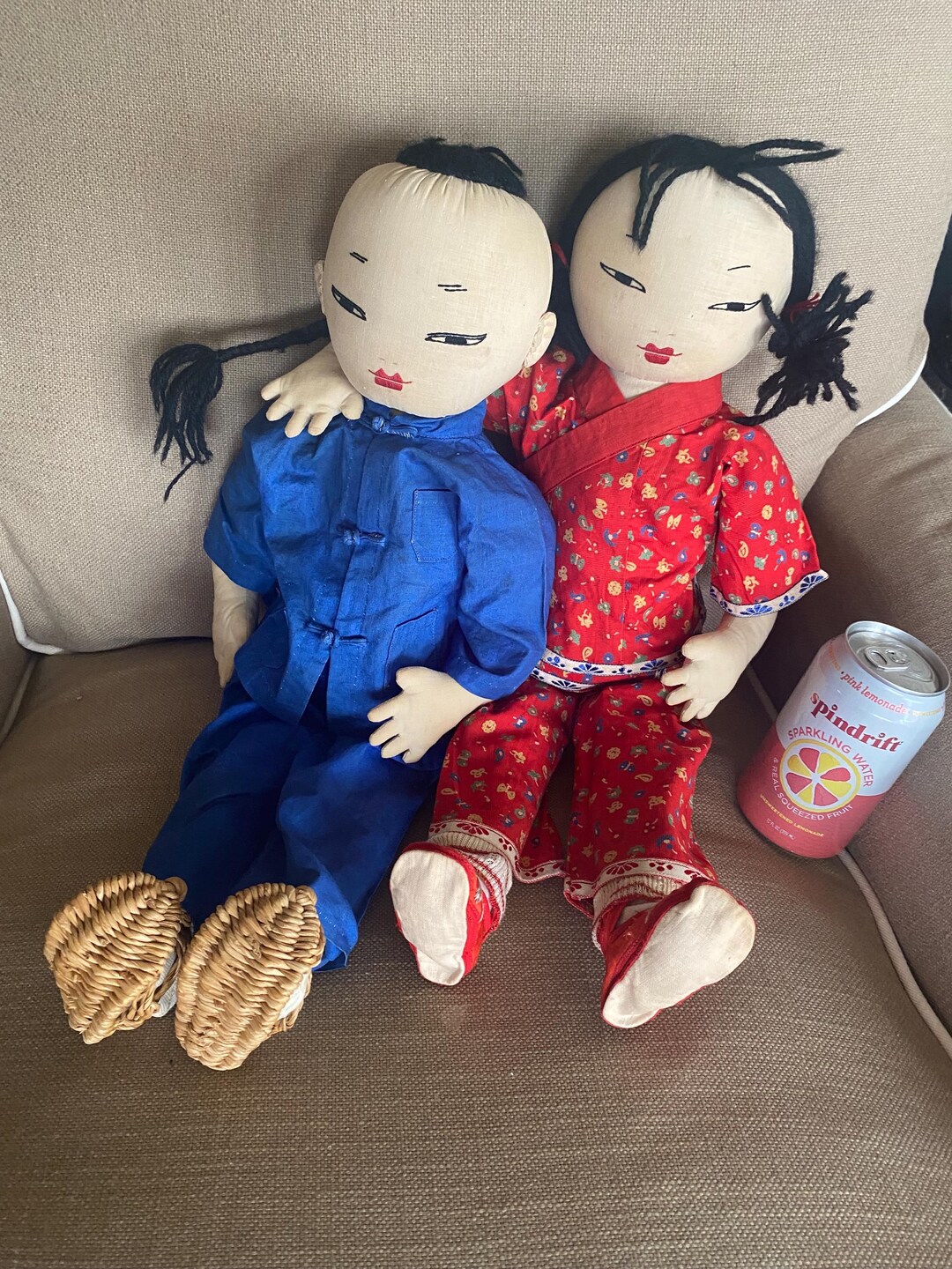 Vintage Jumbo Ada Lum Chinese Dolls, Mint Condition - Etsy