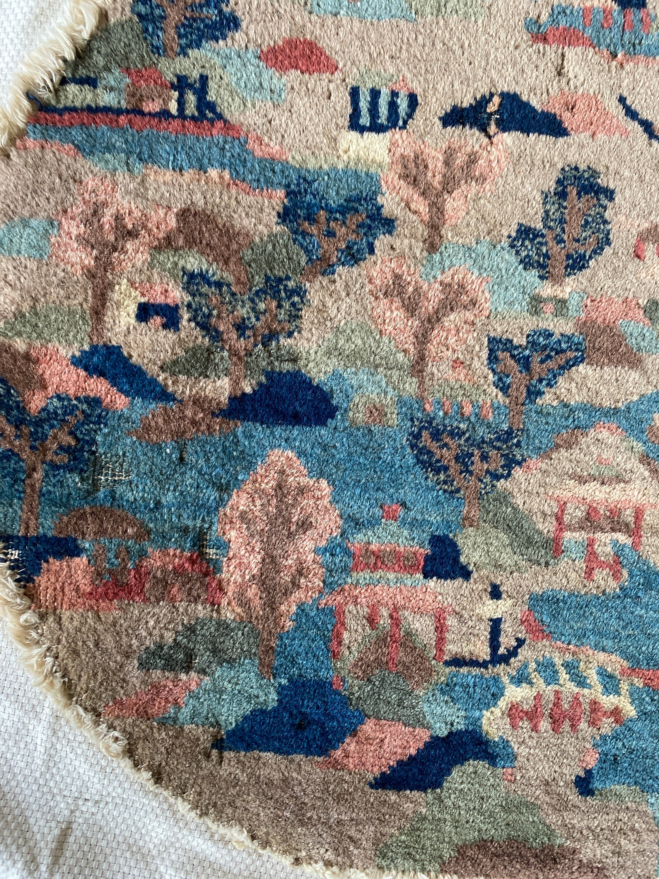 Shanghai Art Deco Round Rug - Etsy