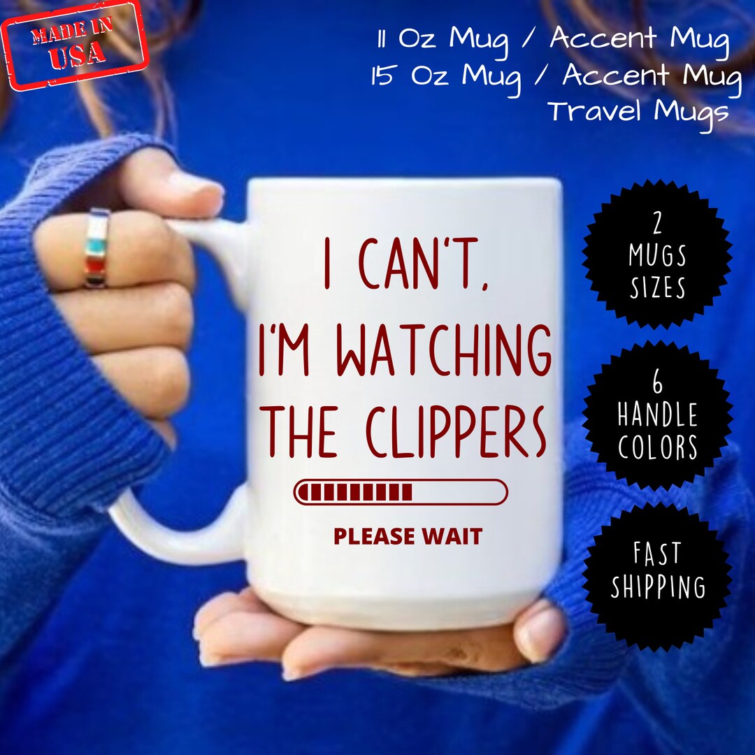 Los Angeles Clippers Mug for NBA Fans - Etsy