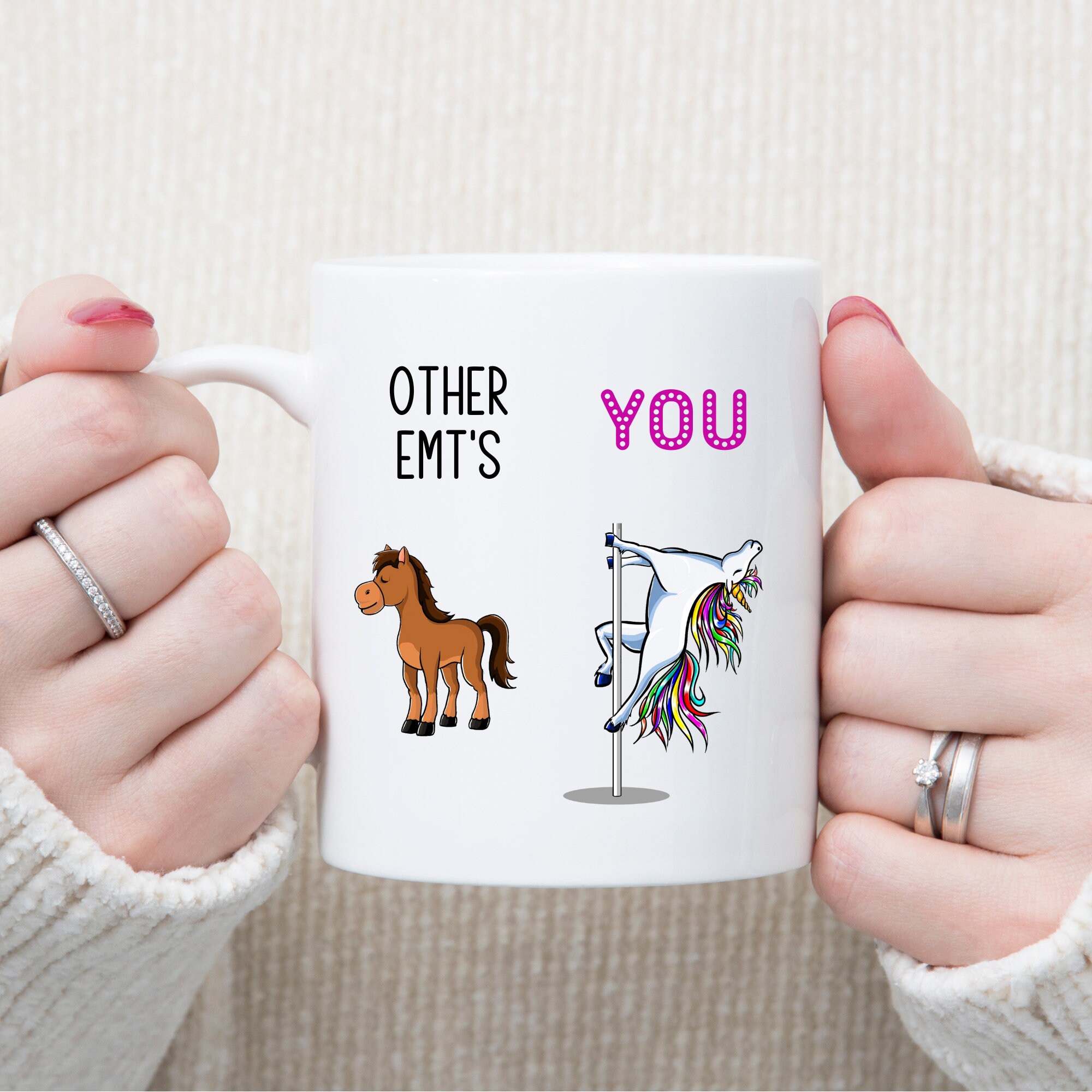 Emt Gift Emt Mug Emt Funny Unicorn Mug Emt Cup Emt Coffee - Etsy