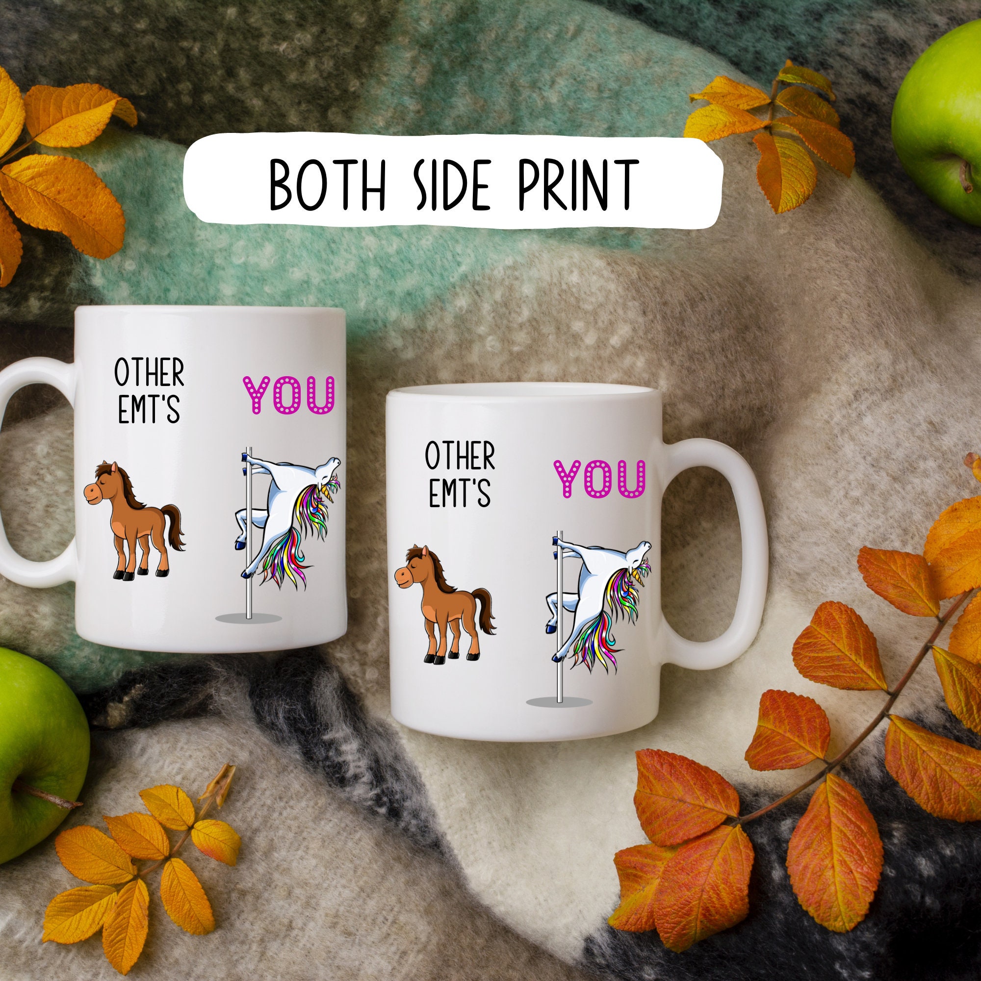 Emt Gift Emt Mug Emt Funny Unicorn Mug Emt Cup Emt Coffee - Etsy