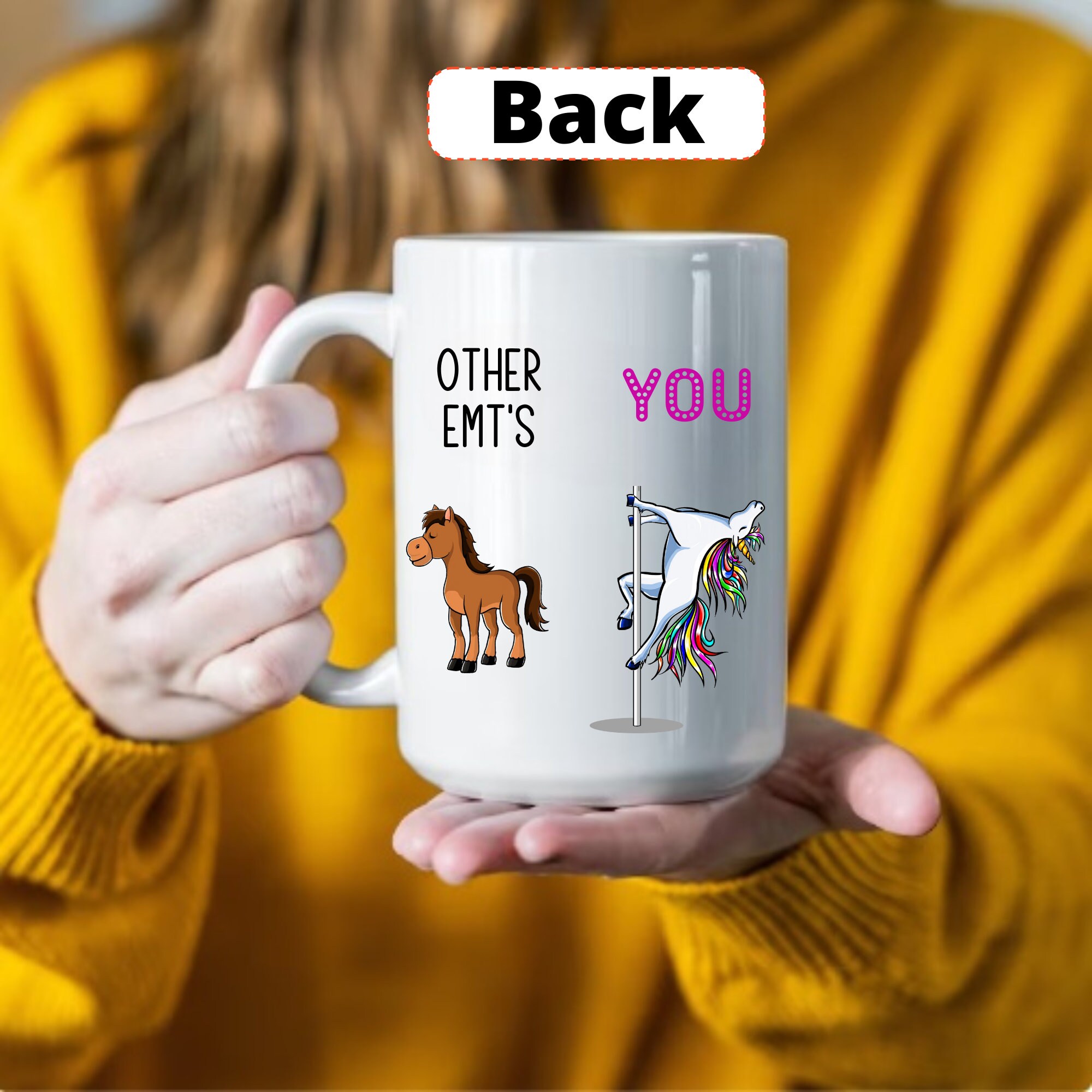 Emt Gift Emt Mug Emt Funny Unicorn Mug Emt Cup Emt Coffee - Etsy