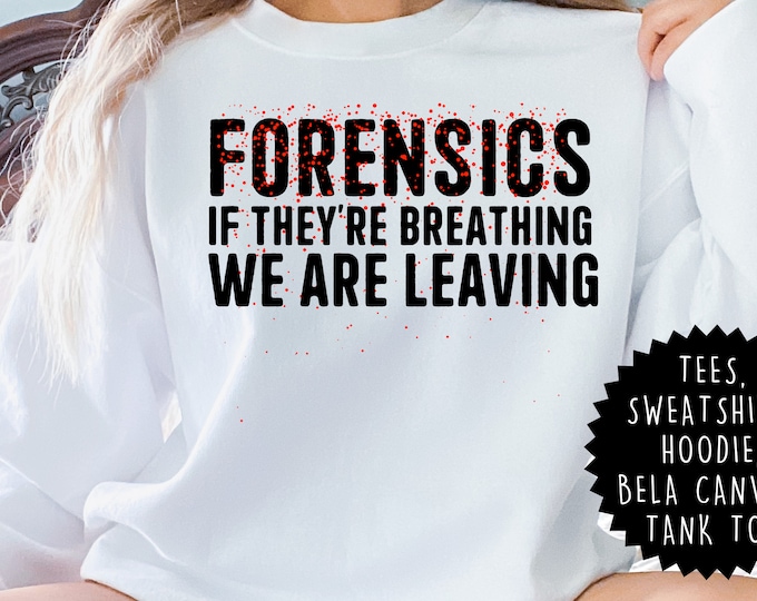 Forensic Science Periodic Table T-shirt, Crime Scene Evidence Tshirt ...