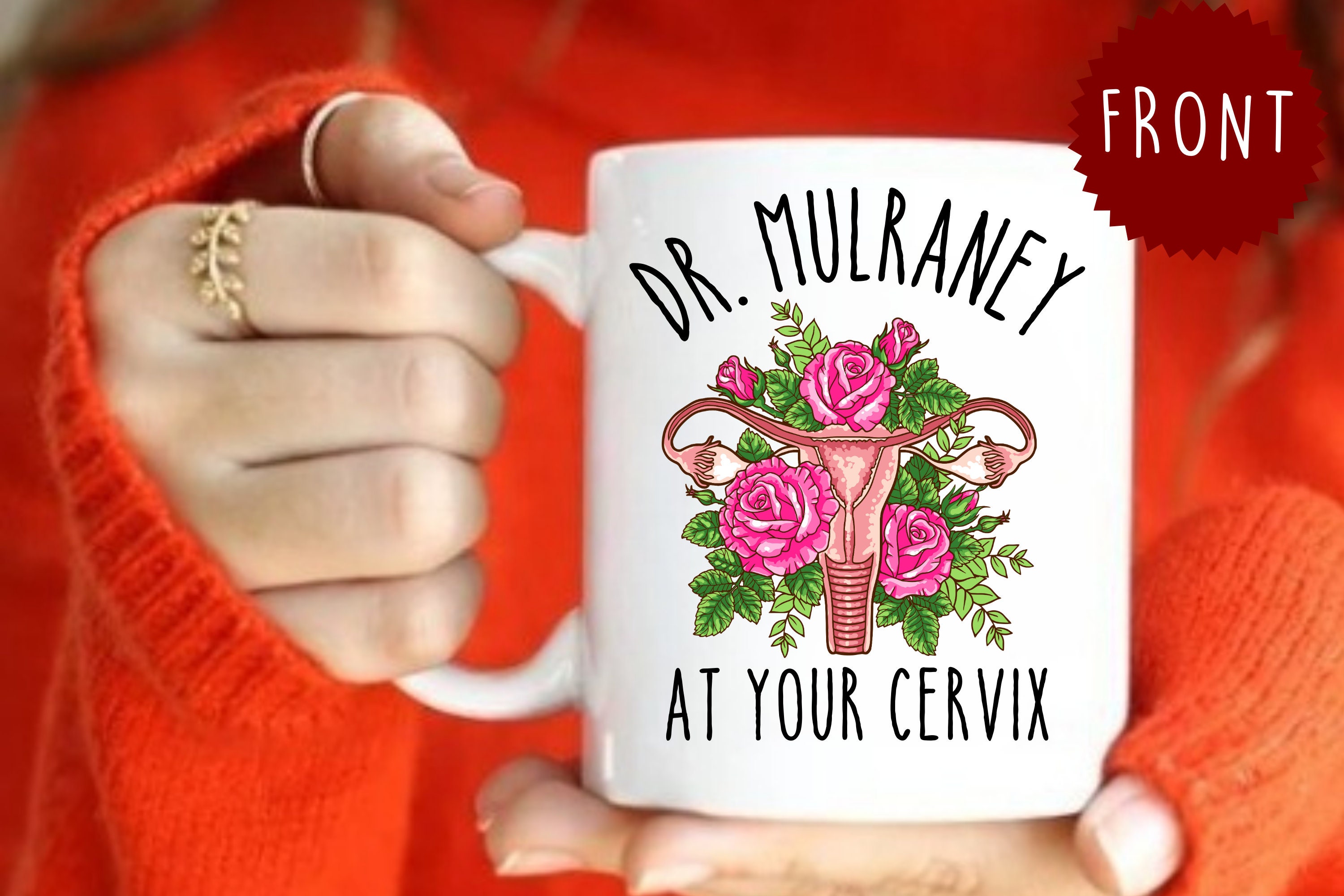 Funny Obgyn Mug Personalized Obgyn Coffee Cup Dr Custom Name At Your