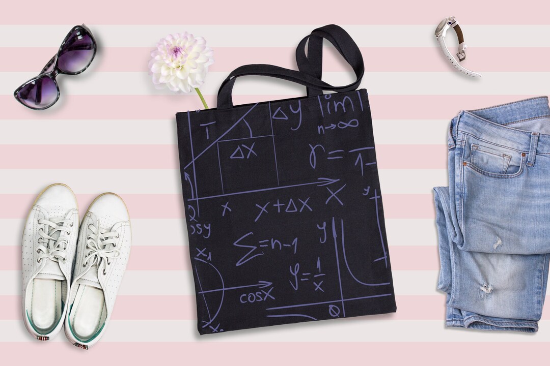 Math Teacher Tote Bag, Teacher Tote Bag, Math Teacher Gift, Teacher ...