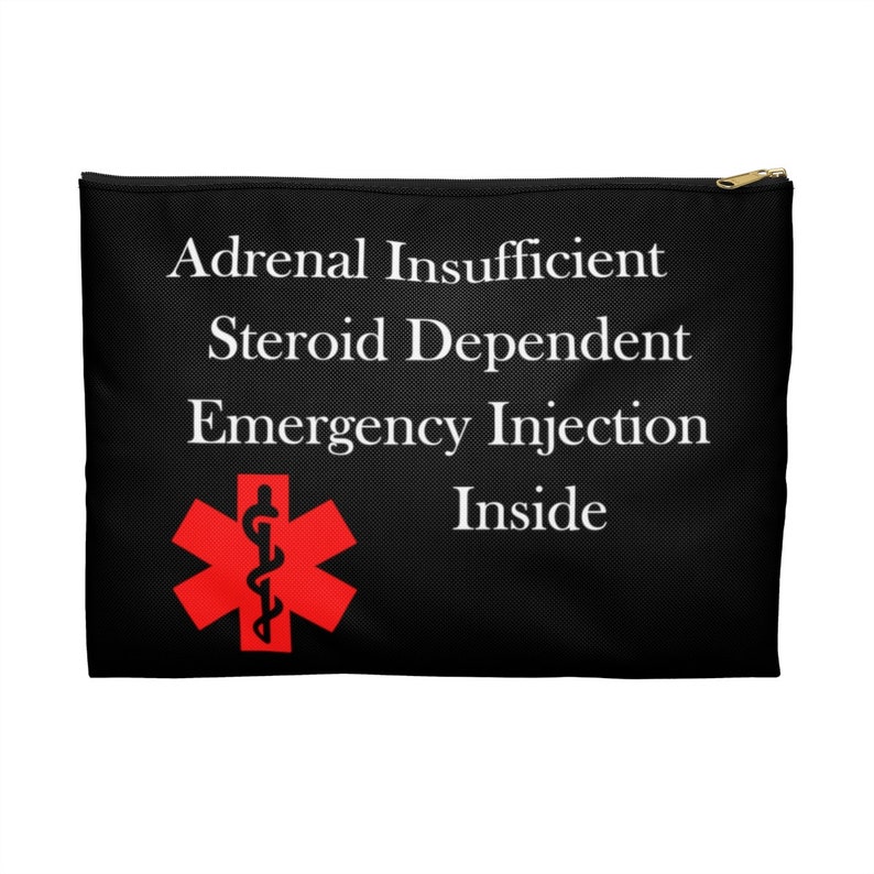 Personalized Emergency Injection Bag: Adrenal Insufficiency Travel Kit ...