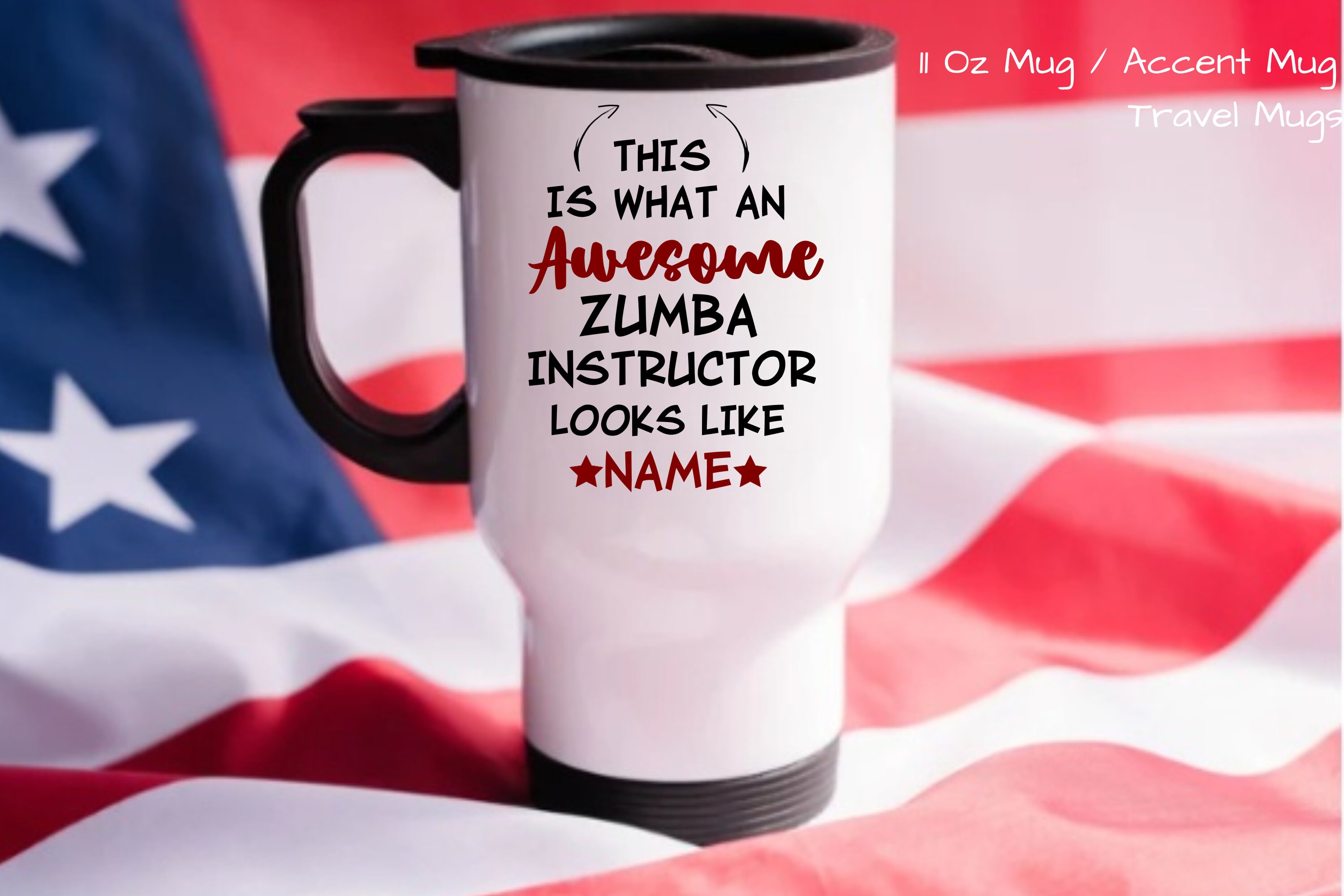 Personalize Zumba Instructor Mug, Gift for Instructor, Instructor Mug ...