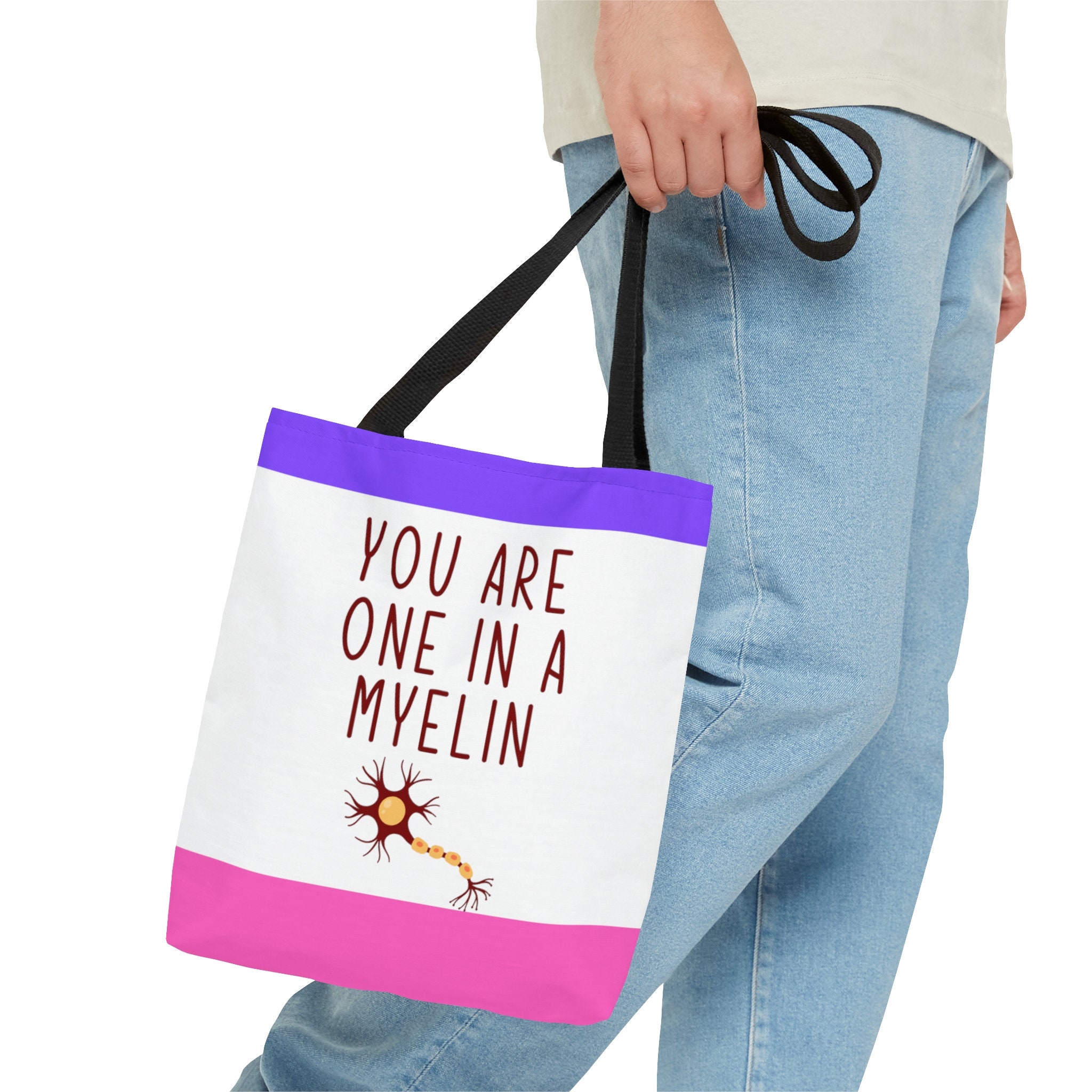 Neurology Tote Bag: Myelin Brain Design, Doctor Gift - Etsy