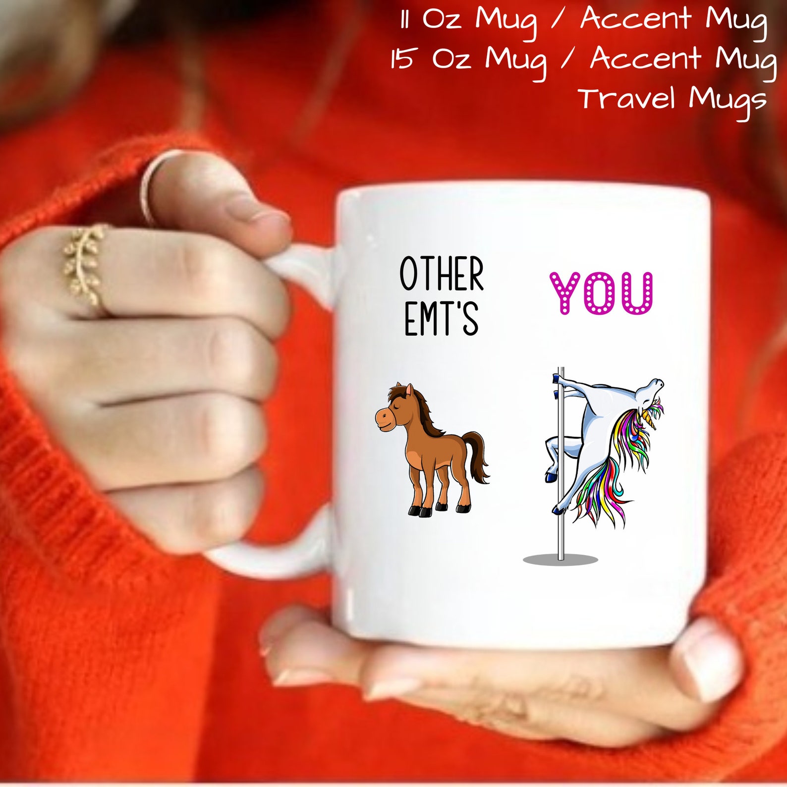 Emt Gift, Emt Mug, Emt Funny Unicorn Mug, Emt Cup, Emt Coffee Mug, Best ...