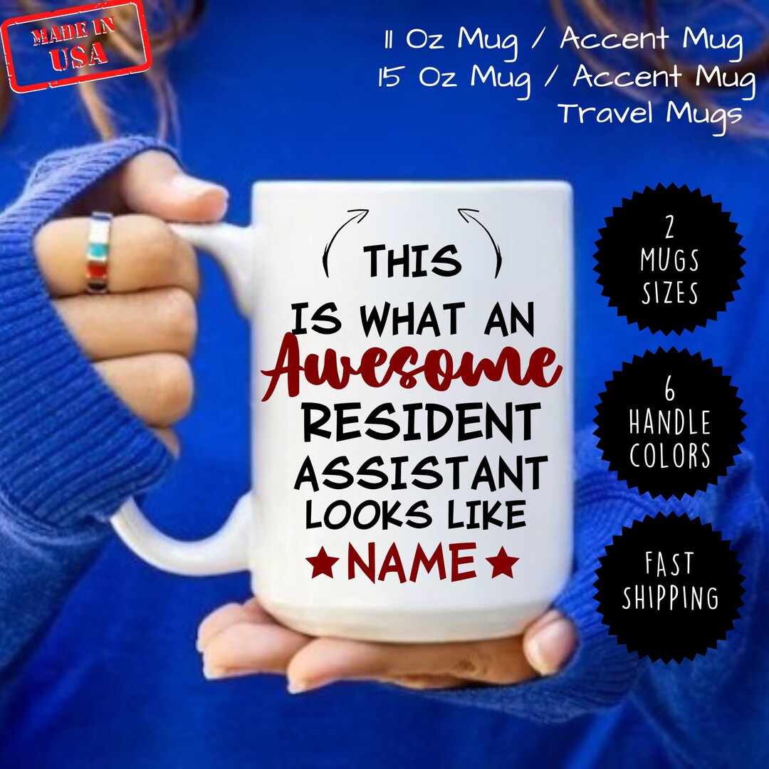 Resident Assistant Gift, Assistant Mug, Awesome Assistant, Best ...