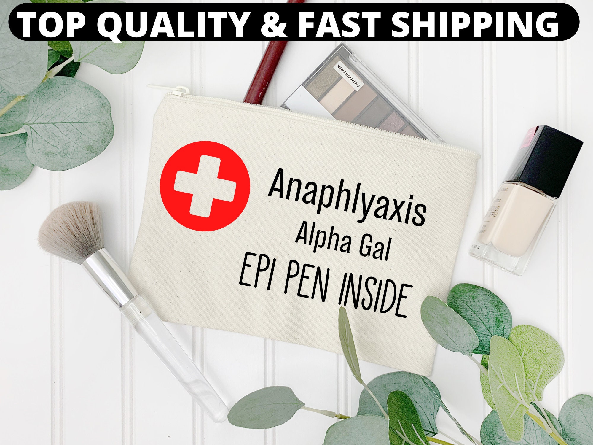 Alpha Gal Anaphylaxis Bag: EPI Pen Accessory Pouch - Etsy
