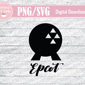 Epcot Ball Design SVG / PNG File, Theme Park Svg Png File, WDW Design ...