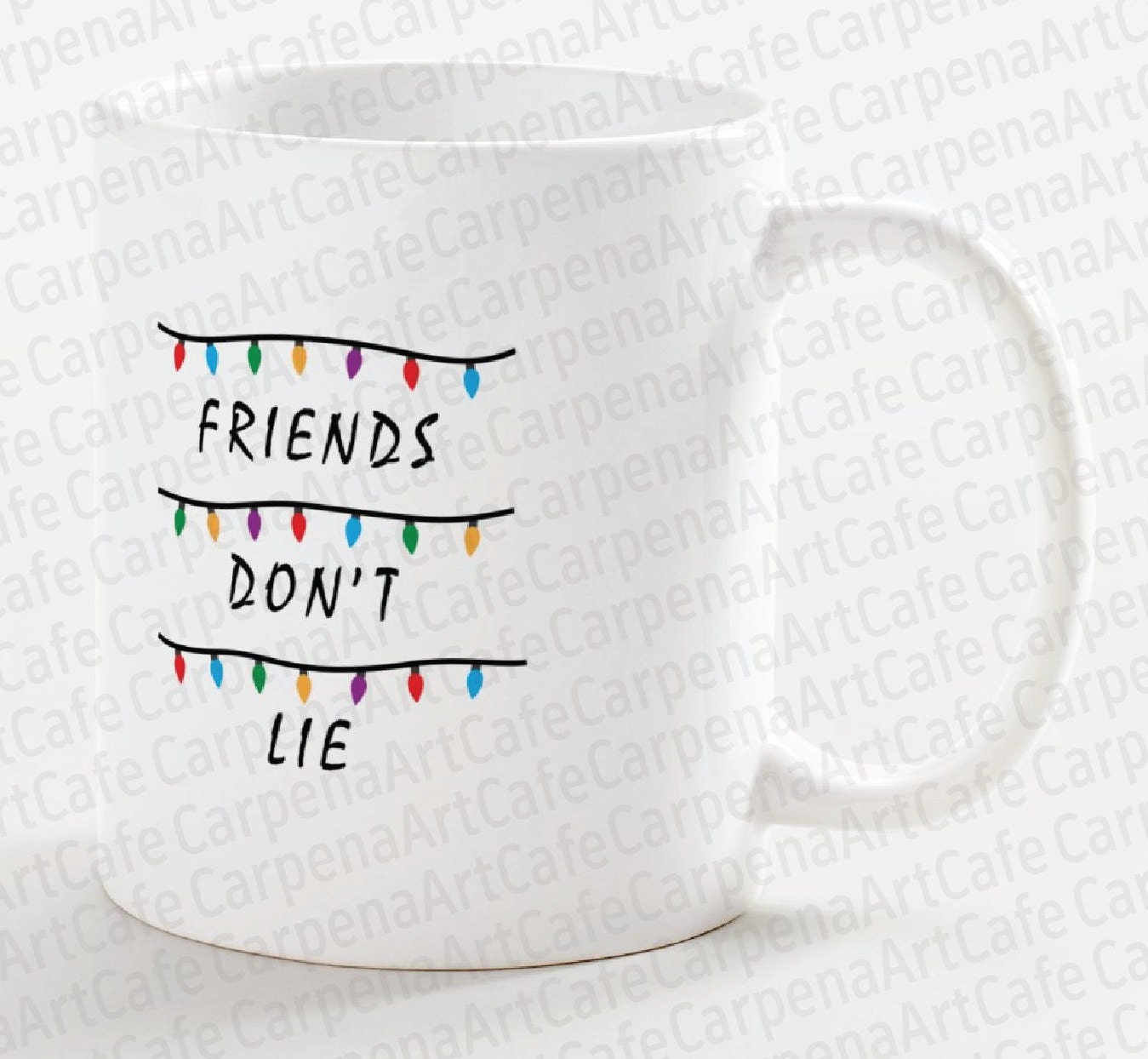 Friends Don't Lie Quote SVG and PNG, Eleven, ST, Strange Things Quotes ...